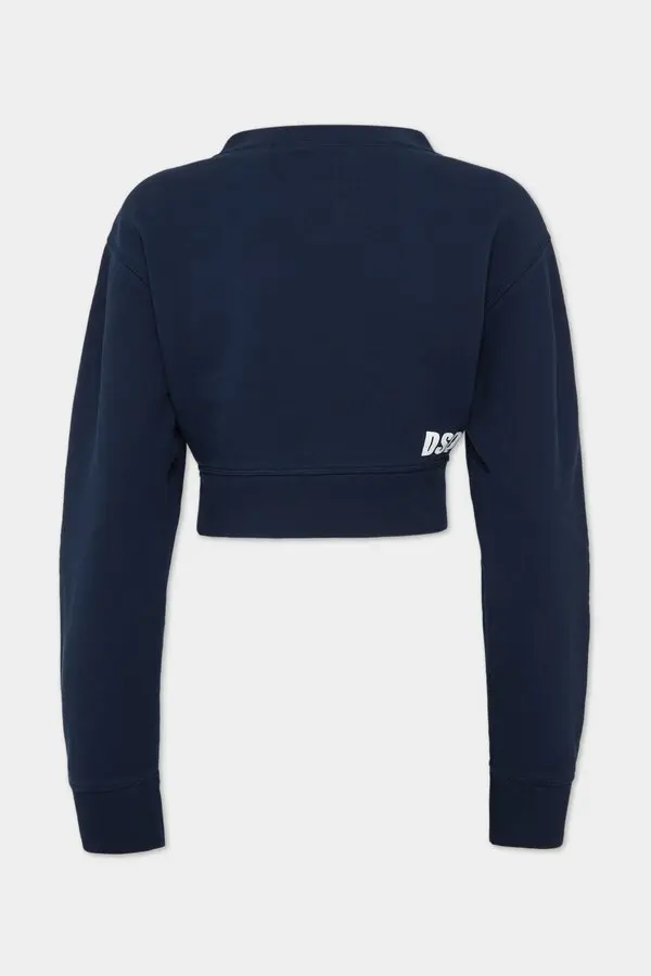 Dsquared2 Cropped Sweatshirt With Logo Detail