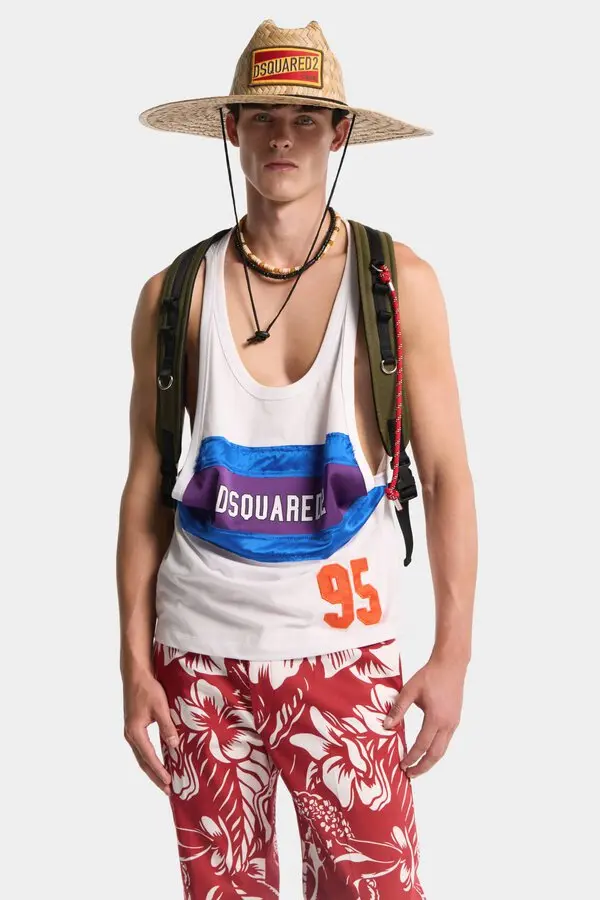 Dsquared2 Wil" Tank Top With Backpack Straps