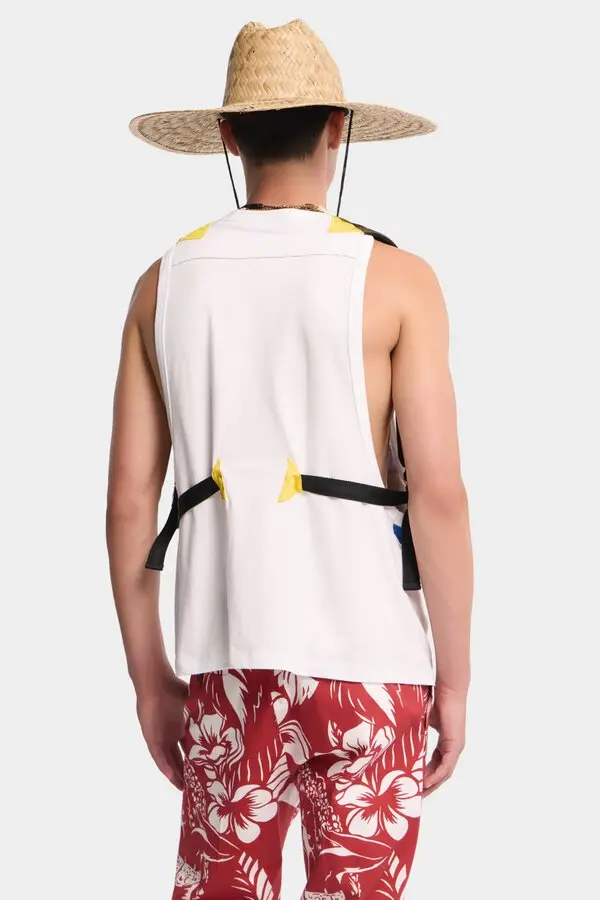 Dsquared2 Wil" Tank Top With Backpack Straps