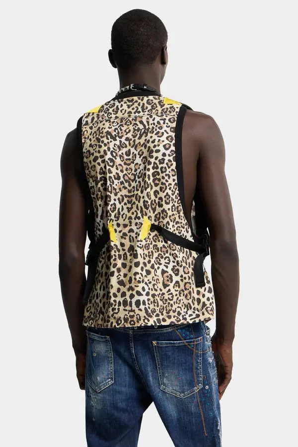Dsquared2 Wild Rebel" Tank Top With Backpack Straps