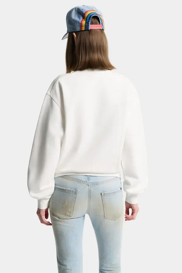 Dsquared2 Hibiscus Just Right Fit Crewneck