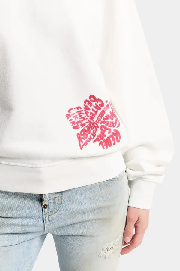 Dsquared2 Hibiscus Just Right Fit Crewneck