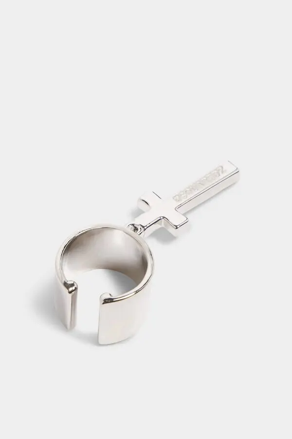 Dsquared2 Pierce Me Earring With Cross Detail
