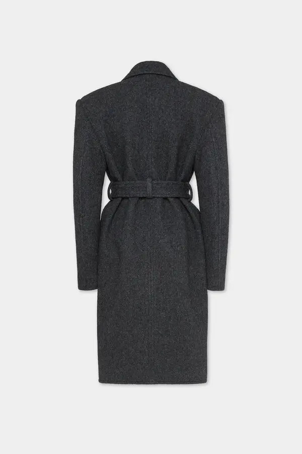 Dsquared2 Wool Robe Coat