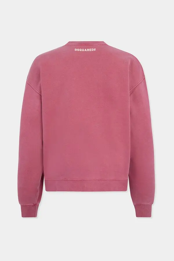 Dsquared2 Vintage Fade Crewneck Sweatshirt