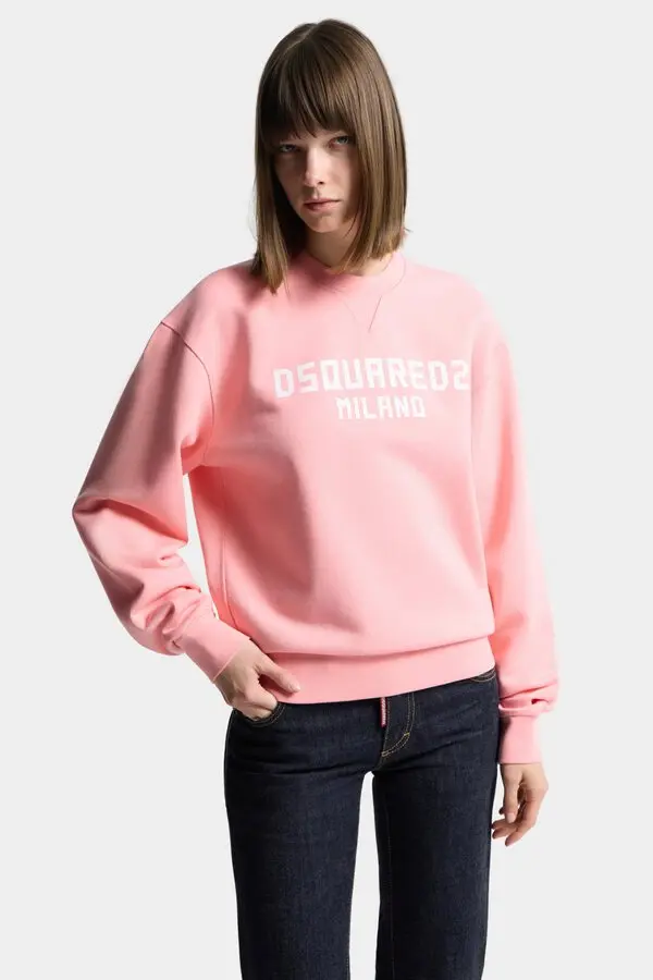 Dsquared2 Milano Crewneck Sweatshirt - Pink