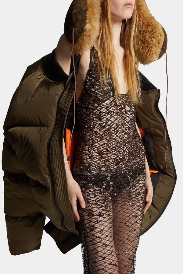 Dsquared2 Quilted Oversized Puffer Jacket