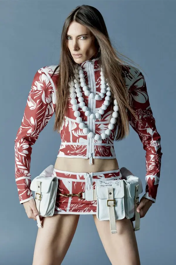 Dsquared2 Dancing Flowers Zip-up Jacket