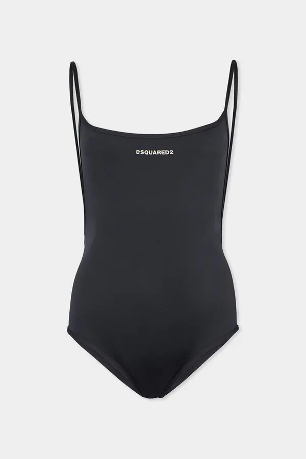 Dsquared2 Logo One-piece Swimsuit - Black