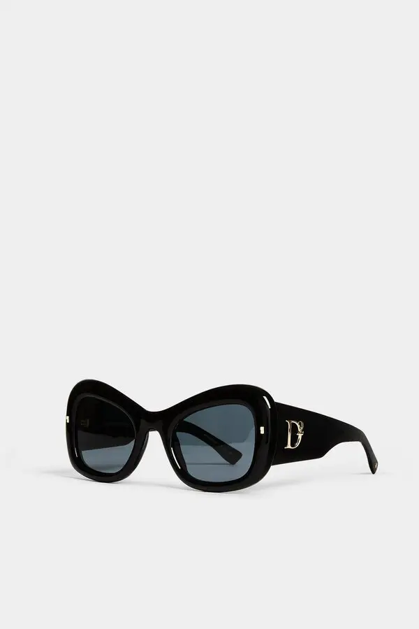 Dsquared2 Hype Gold Sunglasses - Black