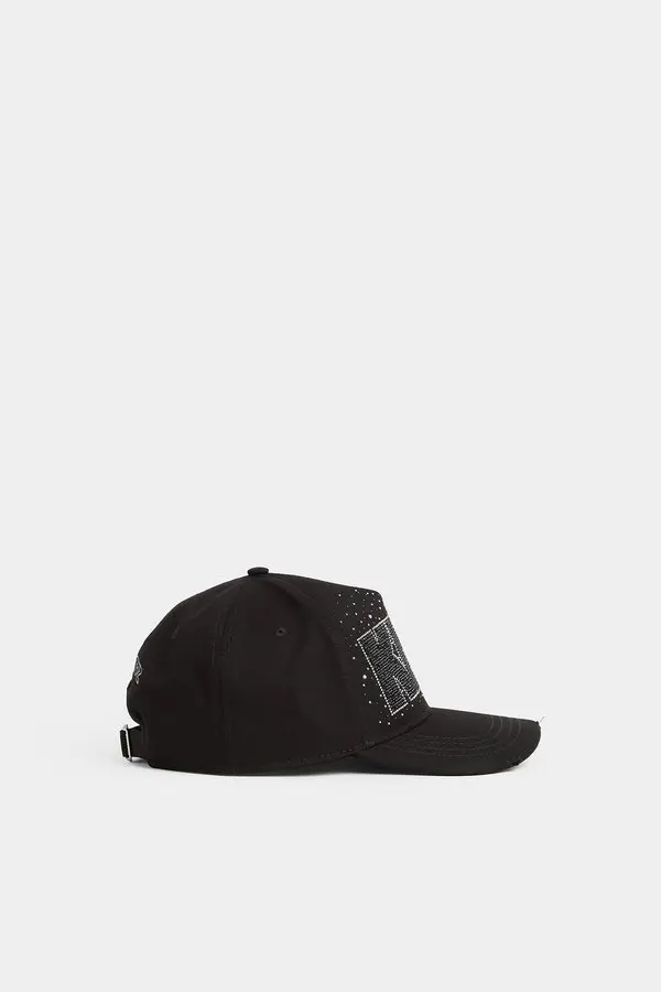 Dsquared2 Kiss Rhinestone Baseball Cap