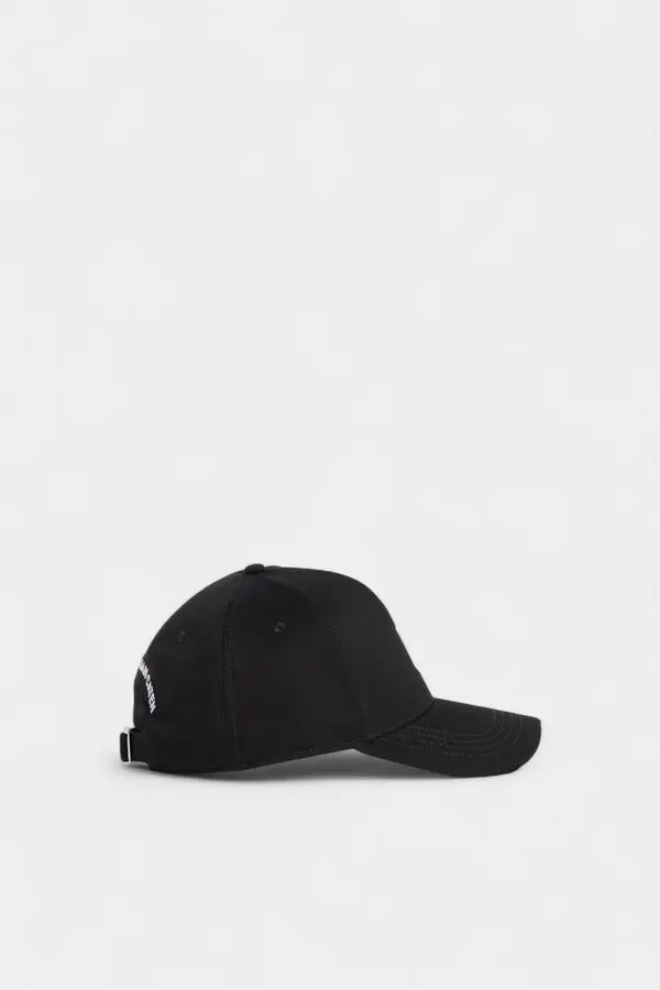 Dsquared2 Upside Down Logo Baseball Cap - Black