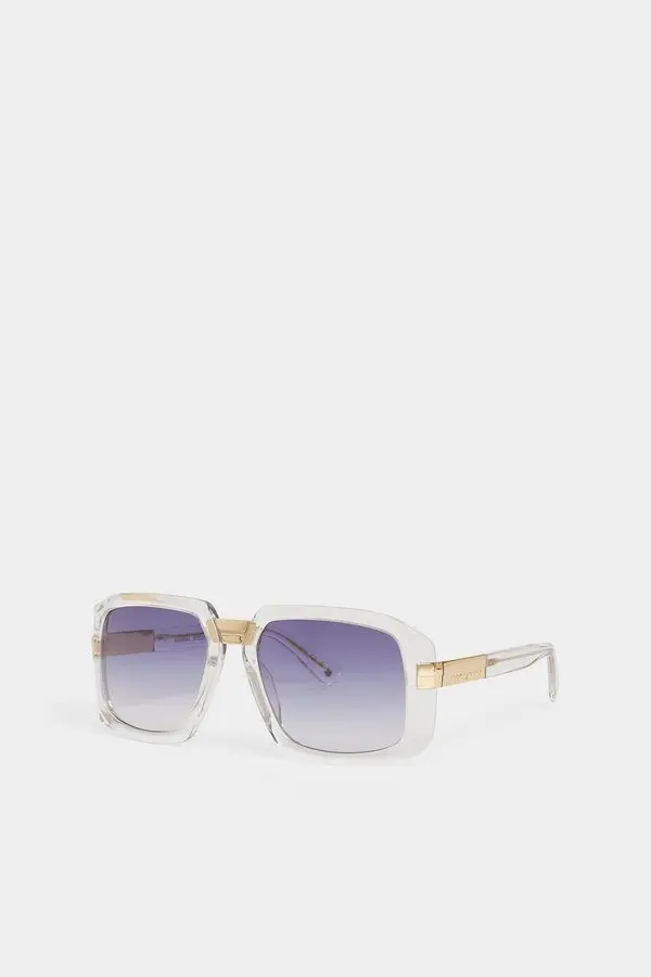 Dsquared2 Rectangular Acetate Sunglasses - Black