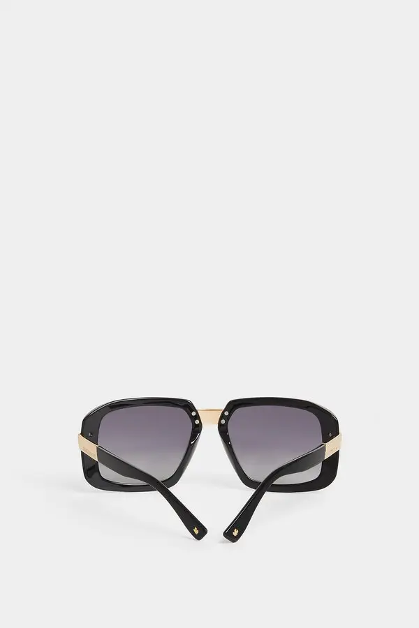 Dsquared2 Rectangular Acetate Sunglasses - Silver