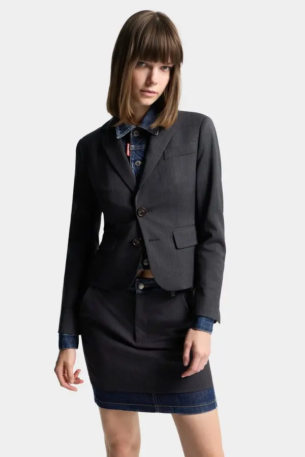 Dsquared2 Hybrid Denim Tailor Jacket
