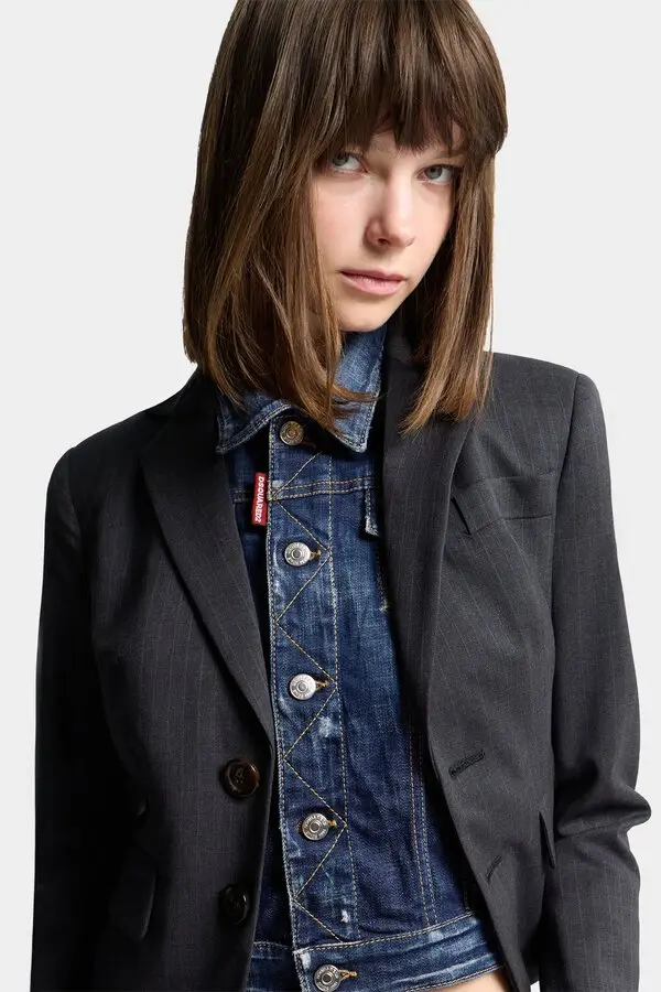 Dsquared2 Hybrid Denim Tailor Jacket