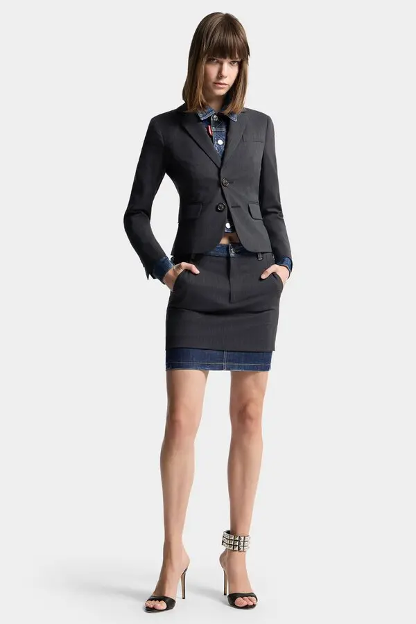 Dsquared2 Hybrid Denim Tailor Jacket