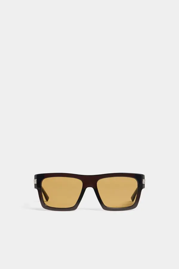 Dsquared2 Flat-top Rectangular Sunglasses