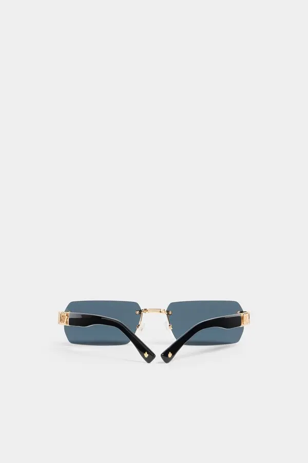 Dsquared2 Rectangle Sunglasses With Detachable Chain