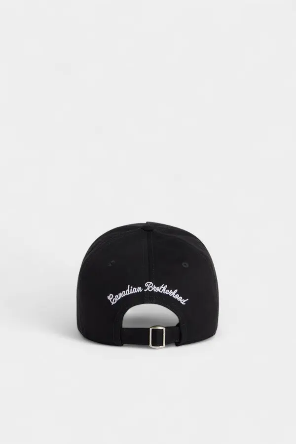 Dsquared2 Embroidered Logo Baseball Cap - Black