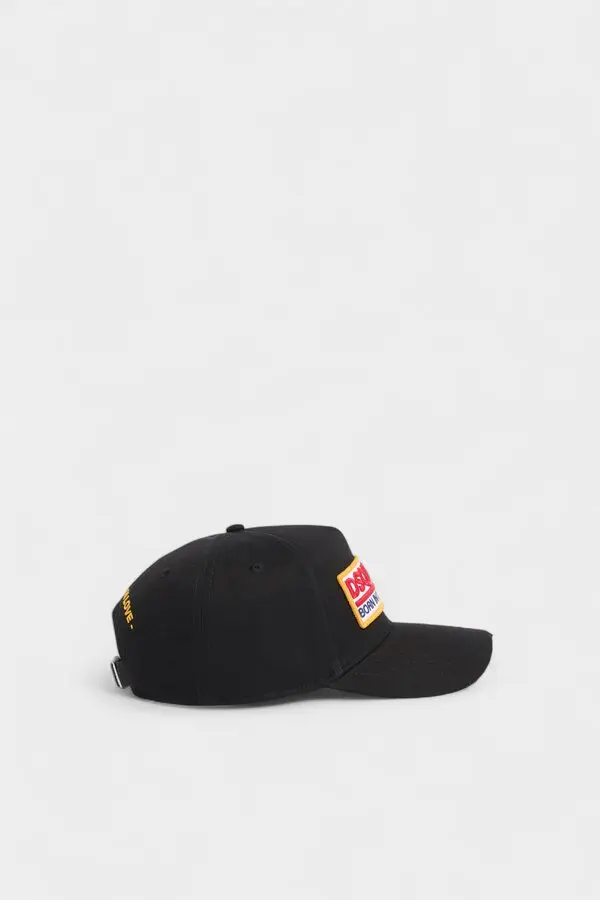 Dsquared2 Logo Patch Baseball Cap - Black