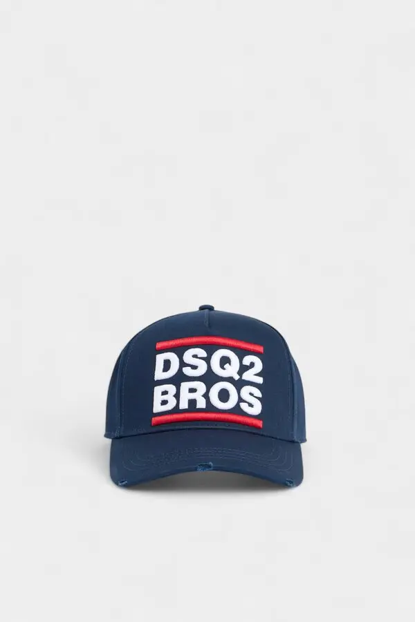 Dsquared2 Baseball Cap With Embroidered Logo - Blue