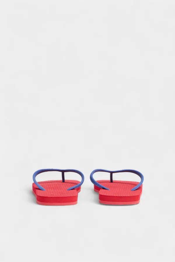 Dsquared2 Logo Flip Flops