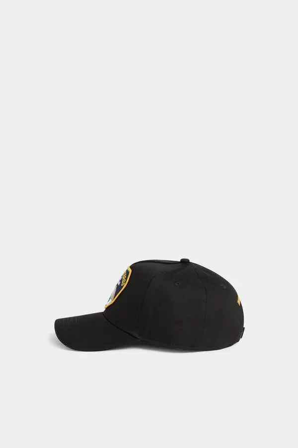 Dsquared2 Gabardine Baseball Cap - Black