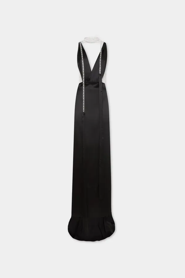 Dsquared2 Empress Jewel Dress - Black
