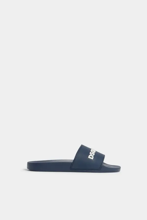 Dsquared2 Logo Slides - Blue