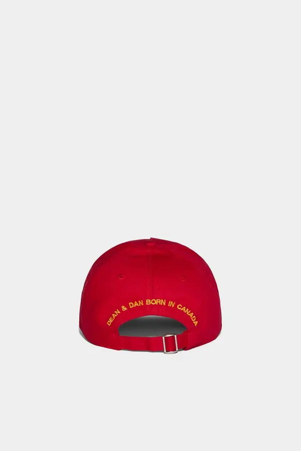 Dsquared2 Embroidered Canadian Flag Baseball Cap