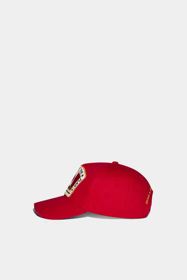 Dsquared2 Embroidered Canadian Flag Baseball Cap