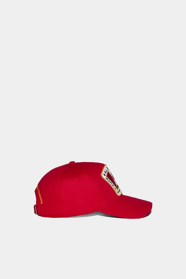 Dsquared2 Embroidered Canadian Flag Baseball Cap