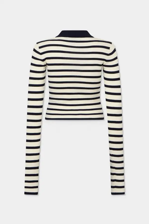 Dsquared2 Upside Down Striped Polo