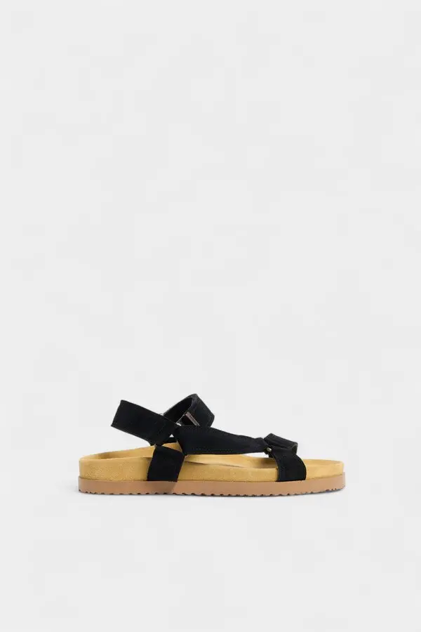 Dsquared2 Cargo Flat Sandals - Black