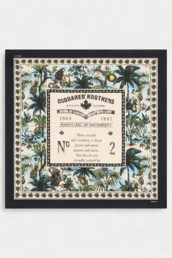 Dsquared2 Monkey Business Foulard