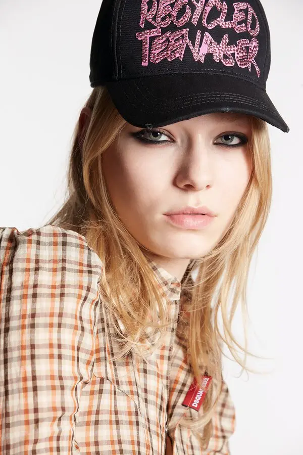 Dsquared2 Plaid Shirt With Puff Sleeves