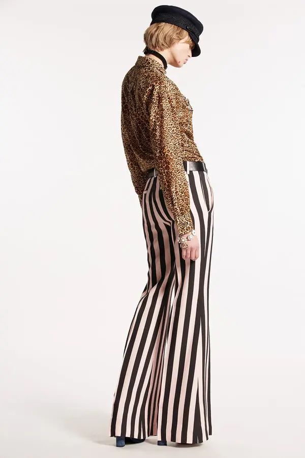 Dsquared2 Super Flare Striped Trousers