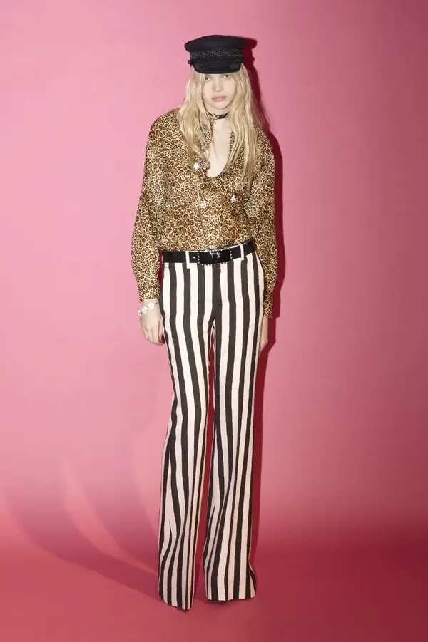 Dsquared2 Super Flare Striped Trousers