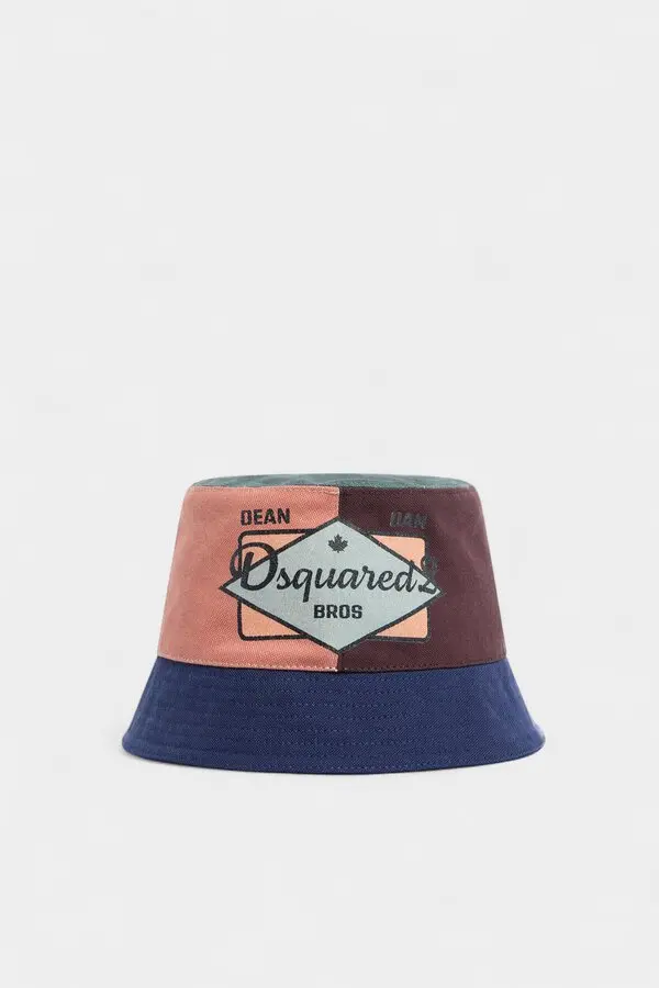 Dsquared2 Color-blocked Bucket Hat - Fantasy