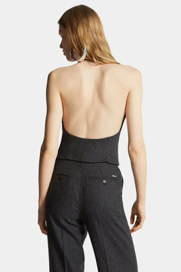 Dsquared2 Bianca Pinstripe Waistcoat