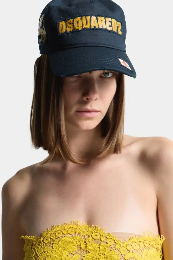 Dsquared2 Baseball Cap With Embroidered Logo
