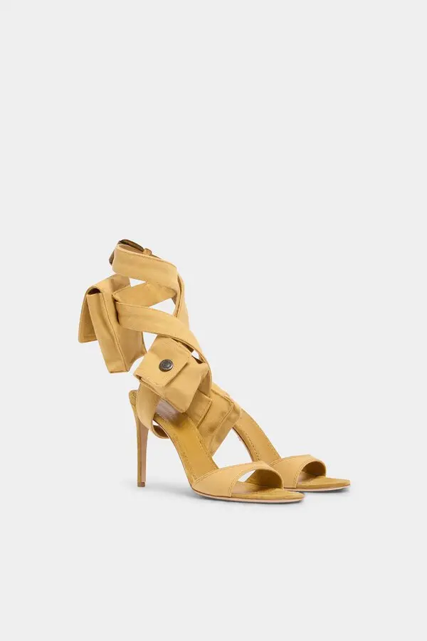 Dsquared2 Utility Twin Heeled Sandals