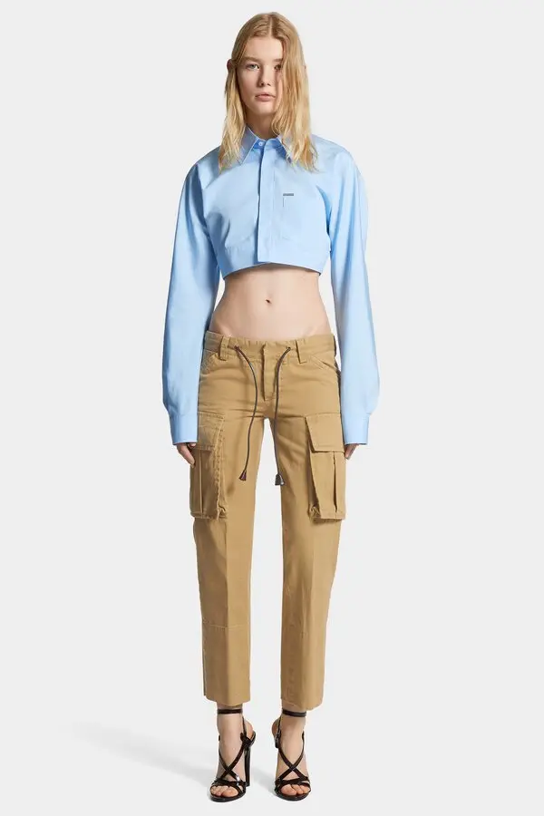 Dsquared2 Jenna Cargo Pants - Beige