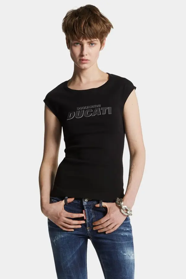 Dsquared2 Ducati X Ribbed T-shirt