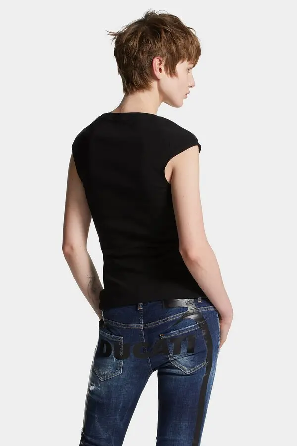 Dsquared2 Ducati X Ribbed T-shirt
