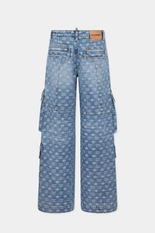 Dsquared2 Monogram Cargo Jeans
