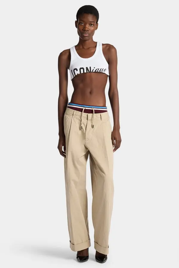 Dsquared2 Hybrid Knit Track Pants - Black