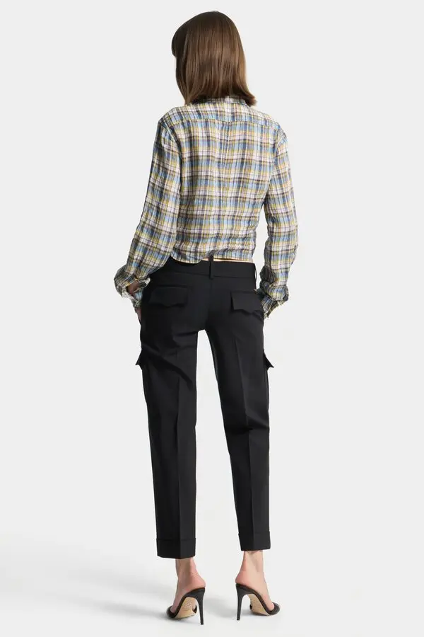 Dsquared2 Tropical Wool Cargo Trousers