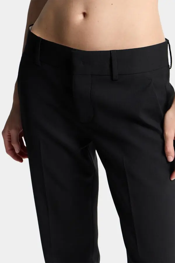Dsquared2 Evening Cigarette Wool Trousers